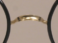 Optometrist Attic - ALGHA WARWICK BLACK RIM ROUND WINDSOR ANTIQUE ...
