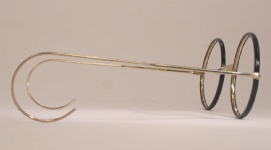 Optometrist Attic - ALGHA WARWICK BLACK RIM ROUND WINDSOR ANTIQUE ...